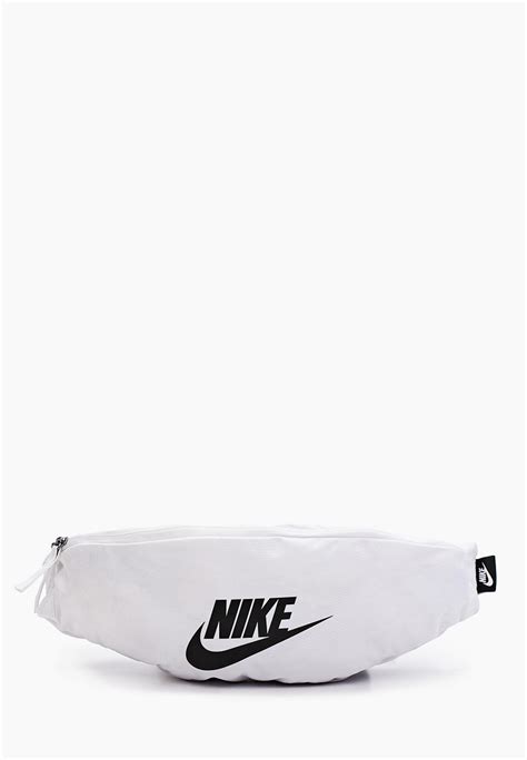 Сумка поясная Nike NK HERITAGE HIP PACK, цвет: белый, RTLABY593401 ...