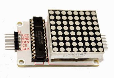 Electronic Project Arduino 88 LED Matrix