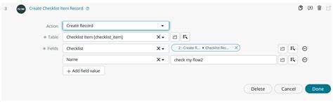 Solved Flow Designer Adding A Checklist To A Form Servicenow Community