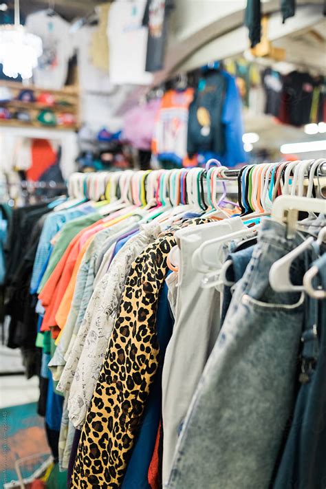 Rack Of Vintage Clothing By Stocksy Contributor Jesse Morrow Stocksy