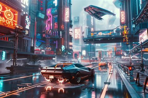 Premium Photo Lose Yourself In The Mesmerizing Visuals Of A Futu