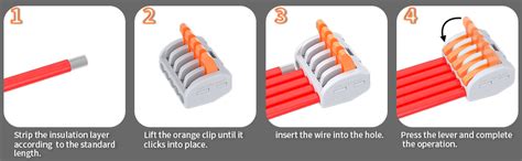 RVBOATPAT 59 PCS Wire Connectors Kit Lever Wire Nuts Connectors Push In Electrical Connectors