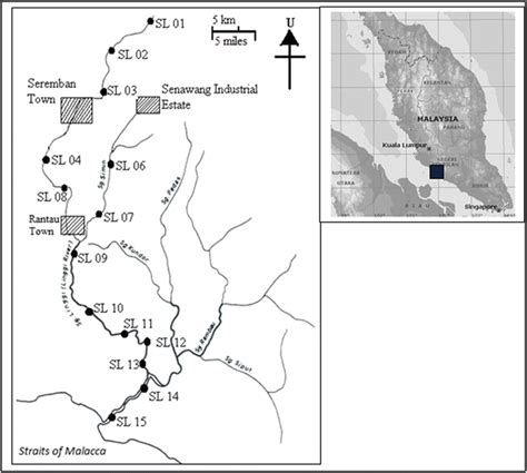 Map Showing Sampling Locations Download Scientific Diagram