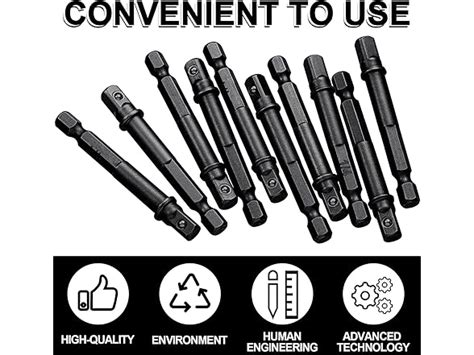 Impact Adapter Square Socket Bit Adapter