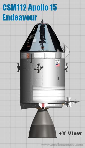 Command Module CM Apollo Spacecraft APOLLO MANIACS