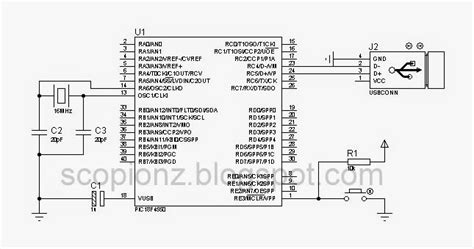 Usb Hid Bootloader Circuit 18f4550 ~ Scorpionz Electronic Circuits