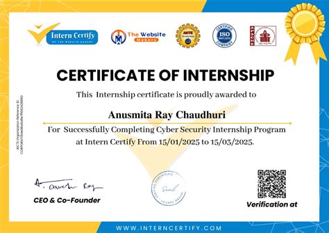 🚀🌟🌟🌟 Excited To Share That I Have Successfully Completed My Cyber