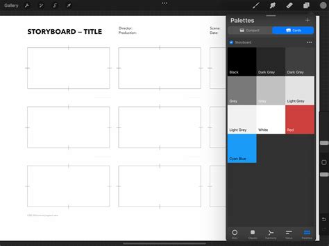 Free Procreate Templates