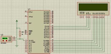 Electronics Blog Interfacing Ds18s20 With At89s52