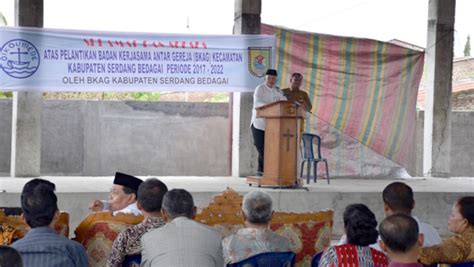 Bupati Sergai Ir H Soekirman Menghadiri Acara Pelantikan Badan