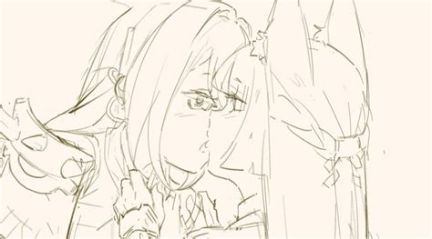 Hoshimi Miyabi And Tsukishiro Yanagi Zenless Zone Zero Drawn By Bluhbold Danbooru
