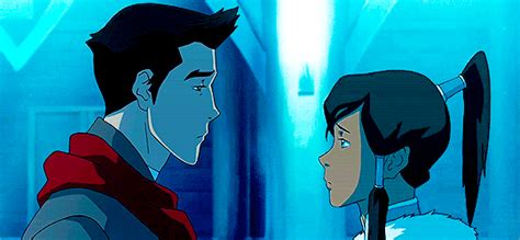 Korra And Mako Kiss 
