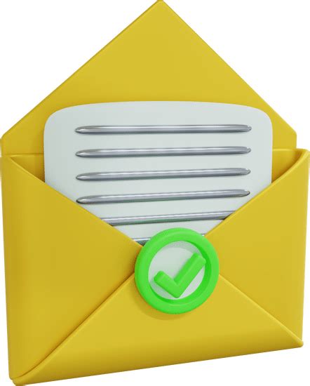 3d Rendering Of Opened Message Icon Photos By Canva