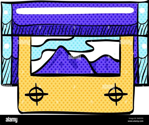 printing proof halftone icon hand drawn color vector illustration stock
