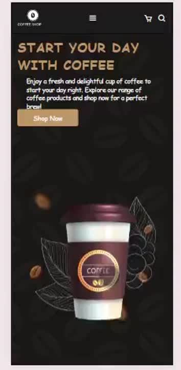 Sithumini Attanayake On Linkedin Coffeeshopwebsite Mobileresponsive Webdesign Testingphase