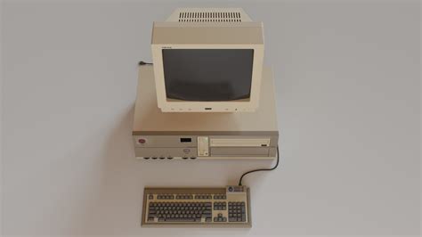 3d Old Computer Model Turbosquid 1880288