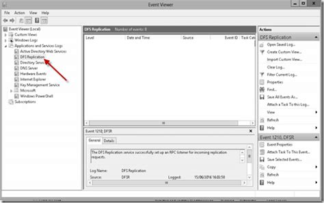 Corrigindo O Erro “the Dfs Replication Service Stopped Replication On