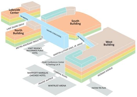 Mccormick Place Floor Plans Campus Maps