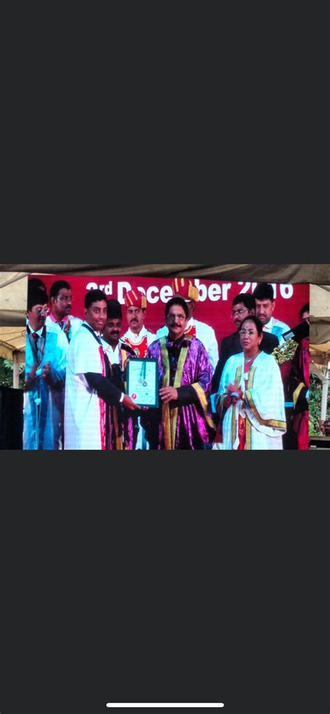 Rohit Sreenath On Linkedin Receiving Gold Medal For M S Ophthalmology From Tn Governor…