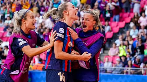 Barcelona Consigue Su Segunda Champions League Femenina En Una