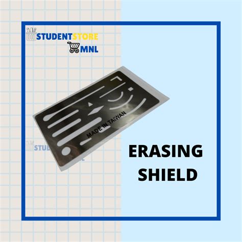 Stainless Steel Flexible Erasing Shield Lazada Ph