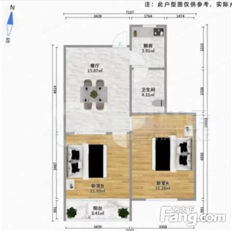 主卧朝南，电梯房，小区中心位置，高区景观房，精装修，上海虹口凉城灵新小区二手房两室 房天下