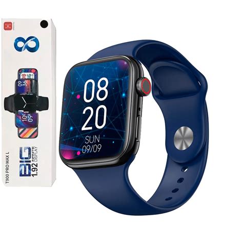 Smartwatch T900 Pro Max Serie 8 Premium Color Azul Promart