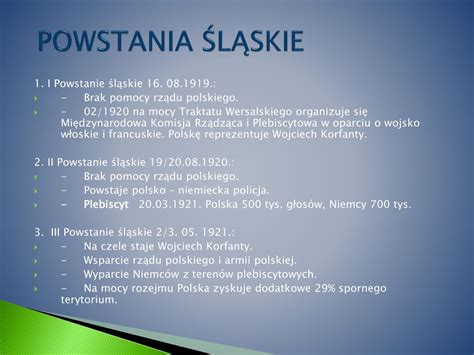 Ppt Traktat Wersalski A Sprawa Polska Walka O Granice Ii