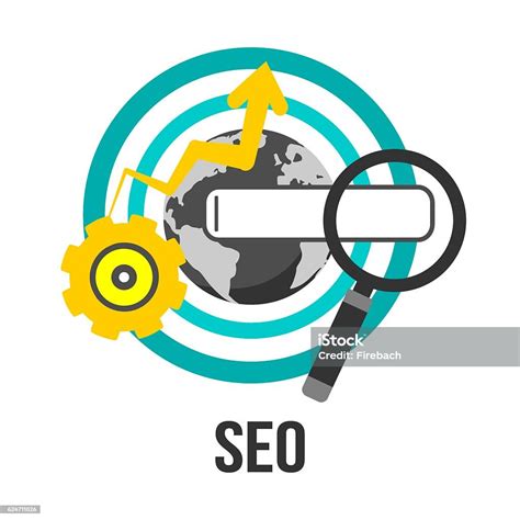검색 엔진 최적화 Seo 비즈니스 컨셉 벡터 개념에 대한 스톡 벡터 아트 및 기타 이미지 개념 개념과 주제 개선 Istock