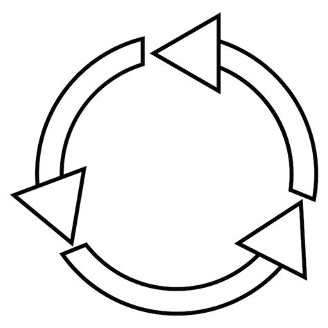 Premium Vector Recycle Icon Vector