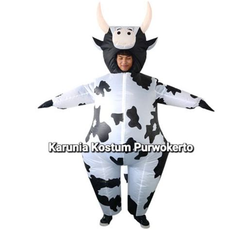 Jual Kostum Sapi Dewasa Kostum Angin Badut Cosplay Lucu Shopee Indonesia