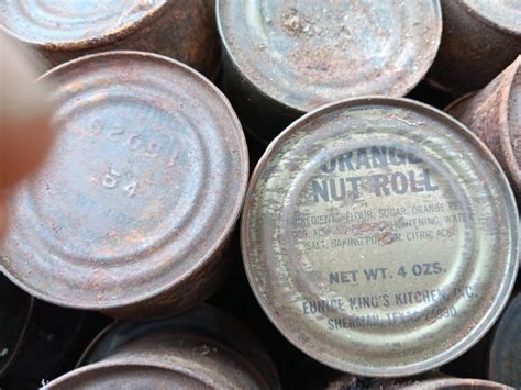 C Rations Dated 1954 1977 R Militariacollecting