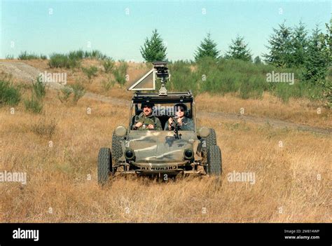 A Front View Of A Fast Attack Vehicle Operated By Pfc Drain Mackley