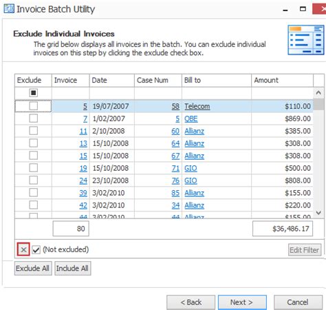 Invoice Batch Utility