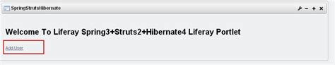 Spring Struts Hibernate Liferay Portlet Liferay Savvy