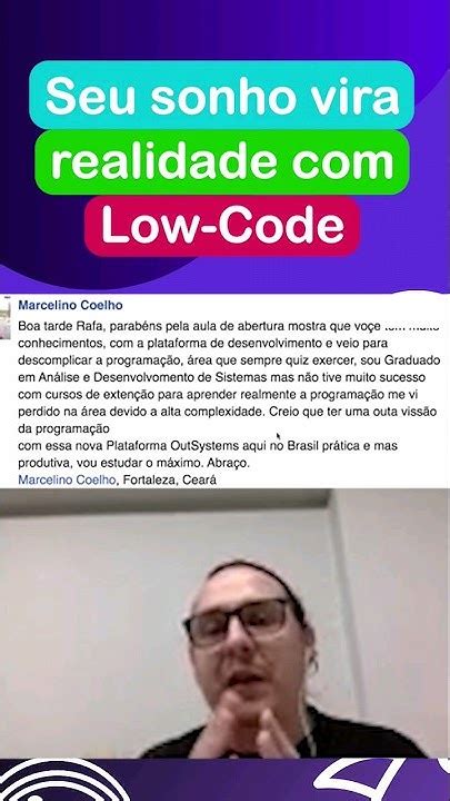 Sonhe Mais Alto Com Low Code Shorts Developer Dev Ti Programacao Lowcode Outsystems Youtube