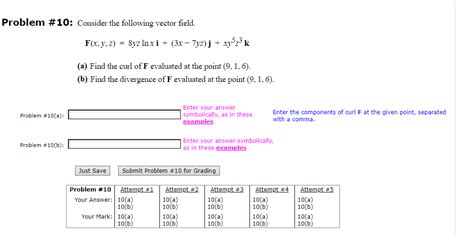 Solved Problem 10 Consider The Following Vector Chegg