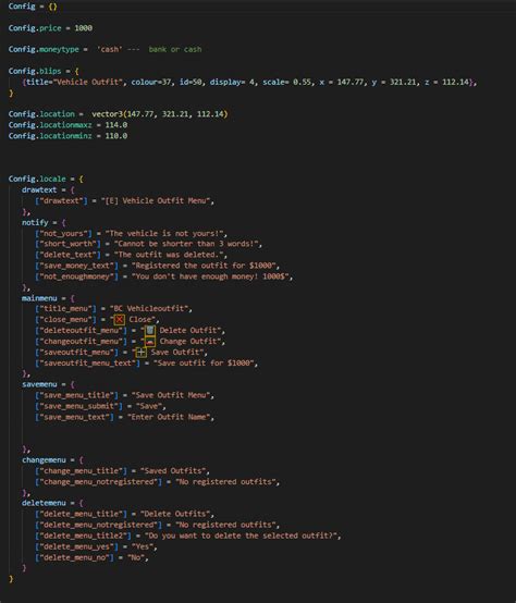 Fivem Vehicle Outfit Script QBCore FiveM Releases Cfx Re Community