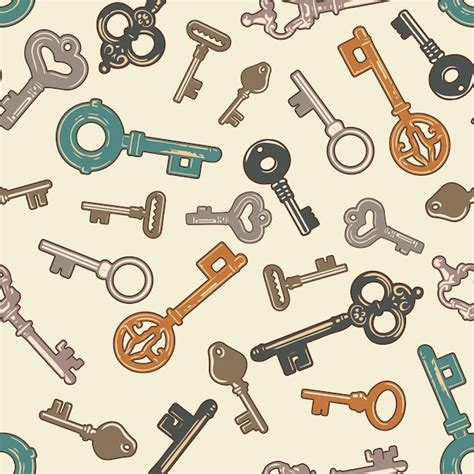 Premium Vector Vector Keys Various Vintage Antique And Modern Keys