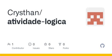 Github Crysthanatividade Logica