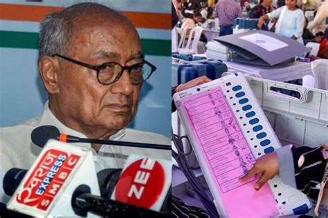 Digvijaya Singh Again Questions The Credibility Of Evms The Statesman