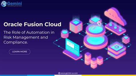 How Oracle Fusioncloud Risk Management And Compliance Can Help Gemini