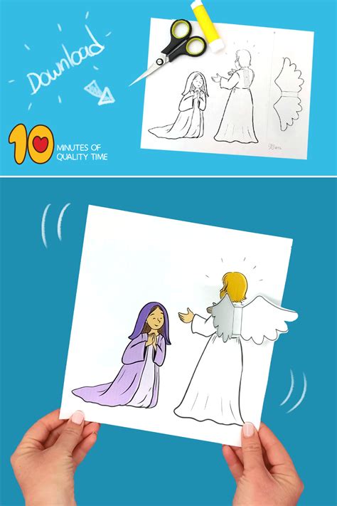Angel Gabriel Visits Mary Artofit