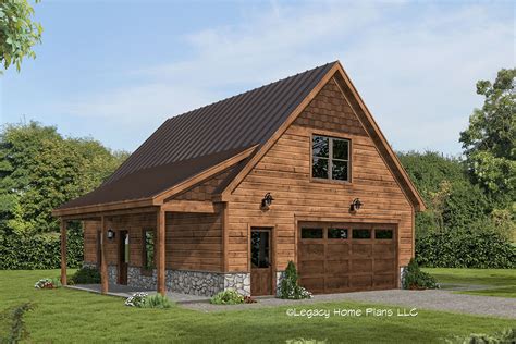 Rustic Garage Apartment Or Adu With Square Feet Of Heated Living