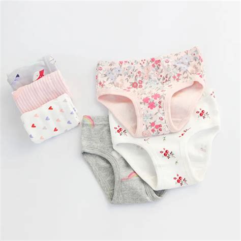 SheeCute/3 шт./партия, нижнее белье для маленьких девочек Мягкие Трусы ...