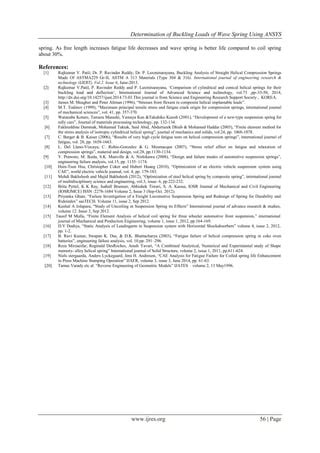 Determination Of Buckling Loads Of Wave Spring Using ANSYS PDF