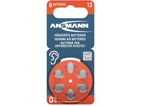 Ansmann® Батерии за слухов апарат | Лидл | Oferta.bg