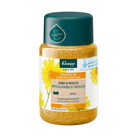 Kneipp Joint And Muscle Mineral Bath Salt With Arnica