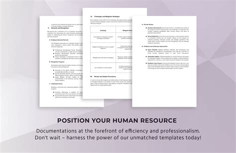 Comprehensive Employee Advocacy Program Manual HR Template In Word PDF