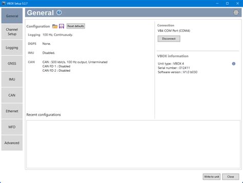setup racelogic support centre